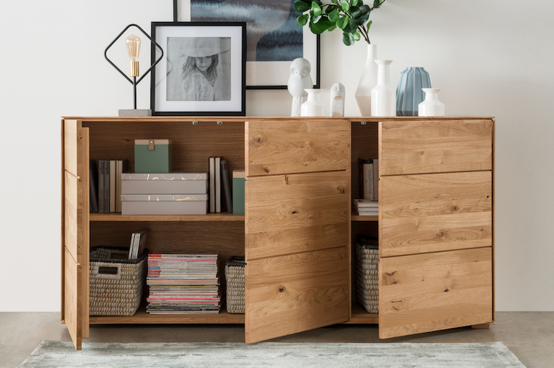 Sideboard Visby I aus massiver Wildeiche von G&K günstig bestellen | SKANMØBLER
