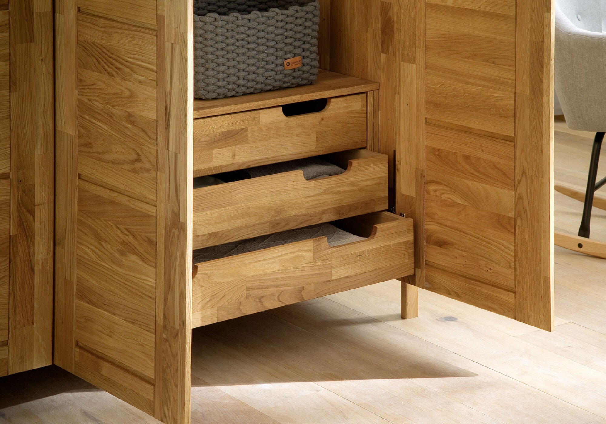 Schubkasten Element für Sektion mit 2 Türen Modern Zen von Lars Olesen ...